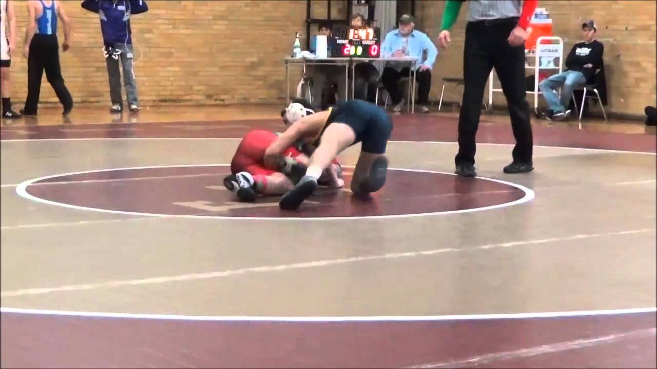 Eric Galloway Waynesboro Dual Tournament Match 2 - YouTube