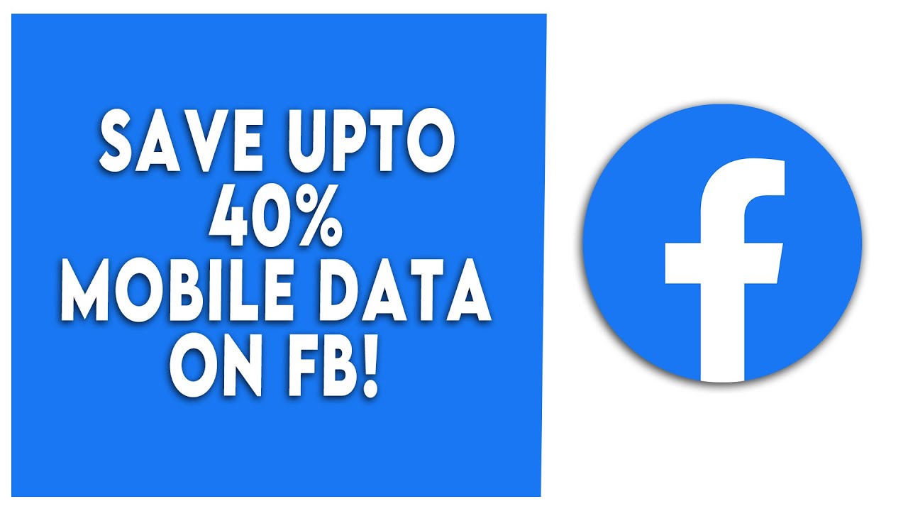 How to Save mobile data on Facebook | Facebook Data Saver - YouTube