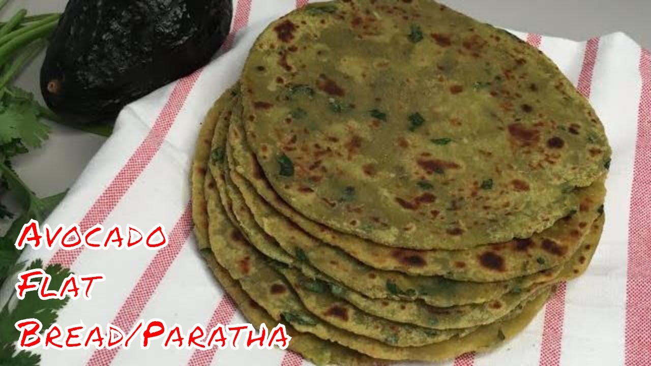 Avocado Flat Bread Recipe | How to make Avocado Roti - YouTube