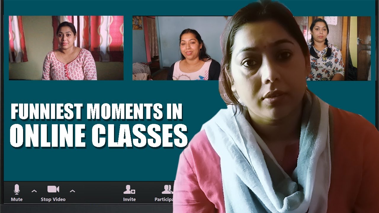 Funniest Moments In Online Classes - YouTube
