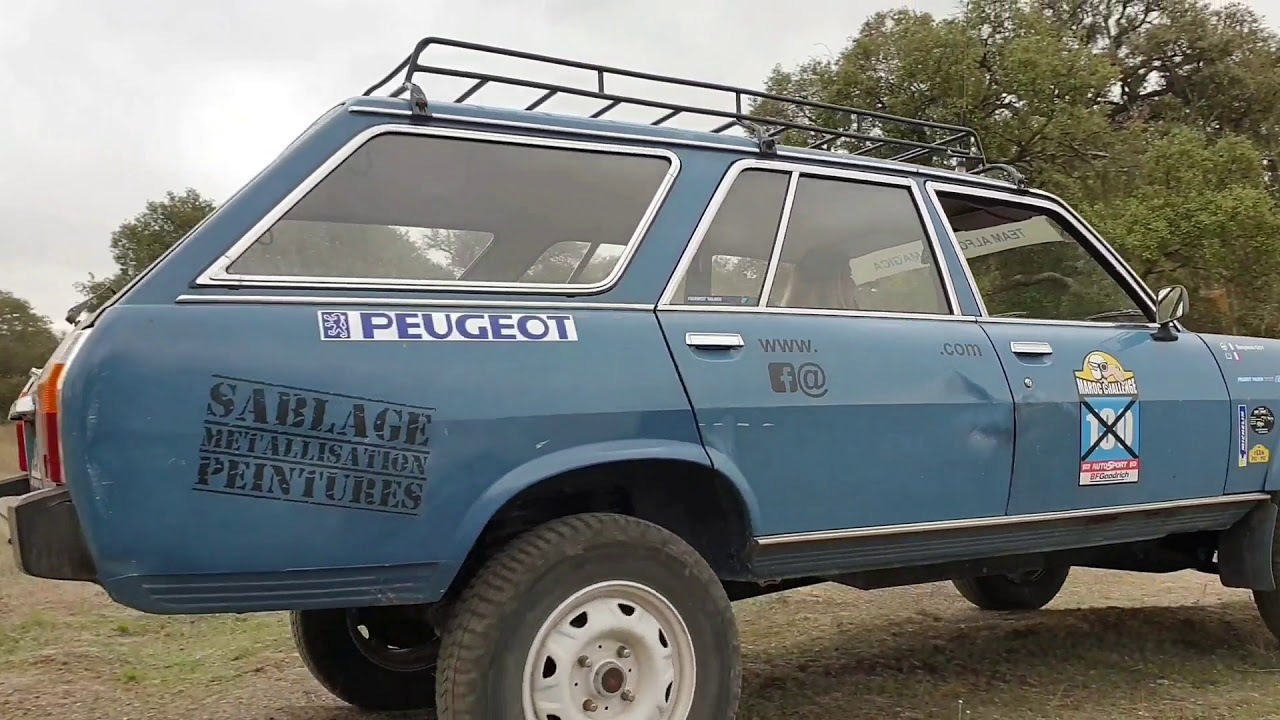 SpiritofDakar / Peugeot 504 dangel 4x4 low speed run. - YouTube
