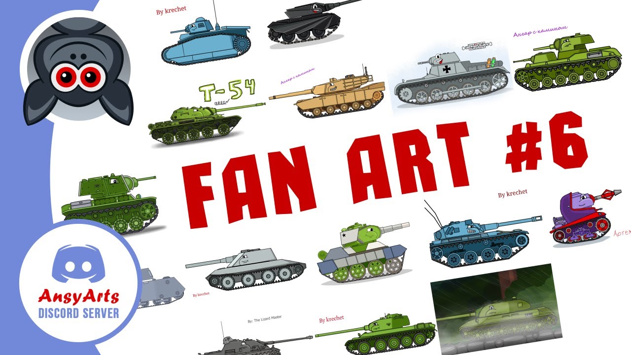 Fan Art #6 | AnsyArts style drawings from subscribers - YouTube