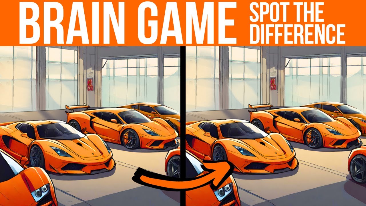 WHO HAS THE BEST BRAIN QUIZ - [Spot the difference] #14 - [Find the ...