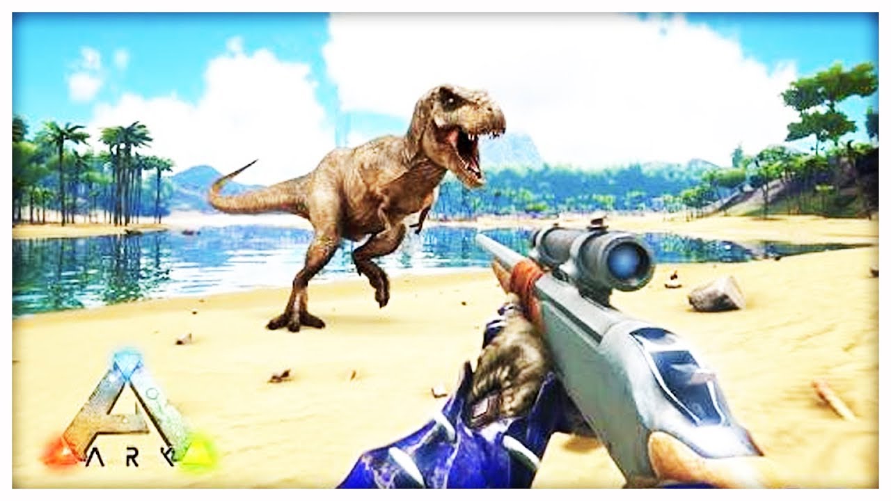 STRONGEST GUN IN THE GAME OP - MODDED ARK SURVIVAL EVOLVED SCORCHED ...