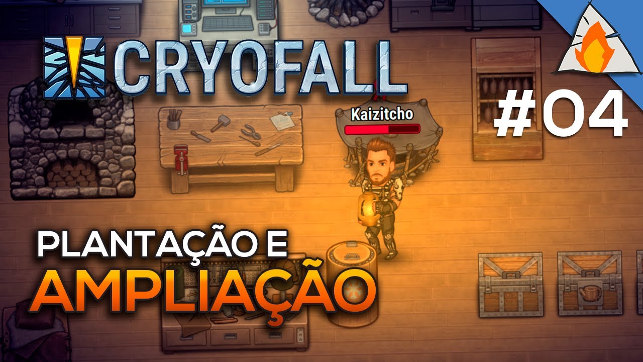 APRENDENDO PLANTAÇÃO E AMPLIANDO A BASE | CRYOFALL GAMEPLAY PT-BR | EP ...