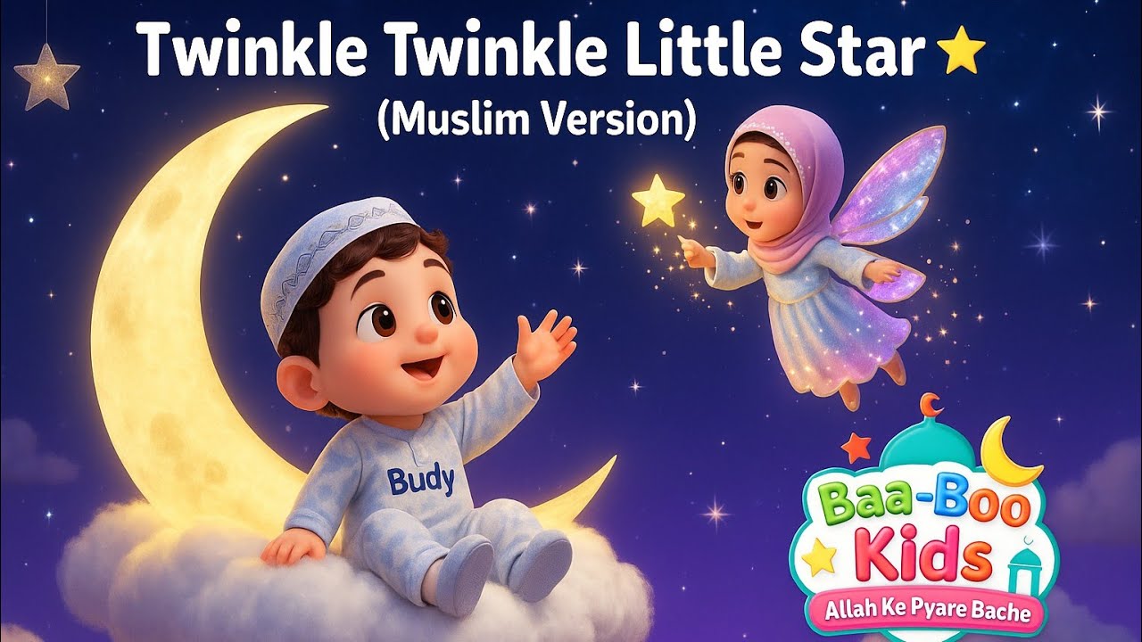 Muslim Twinkle Twinkle | Islamic lullaby Version| nasheed | Islamic ...