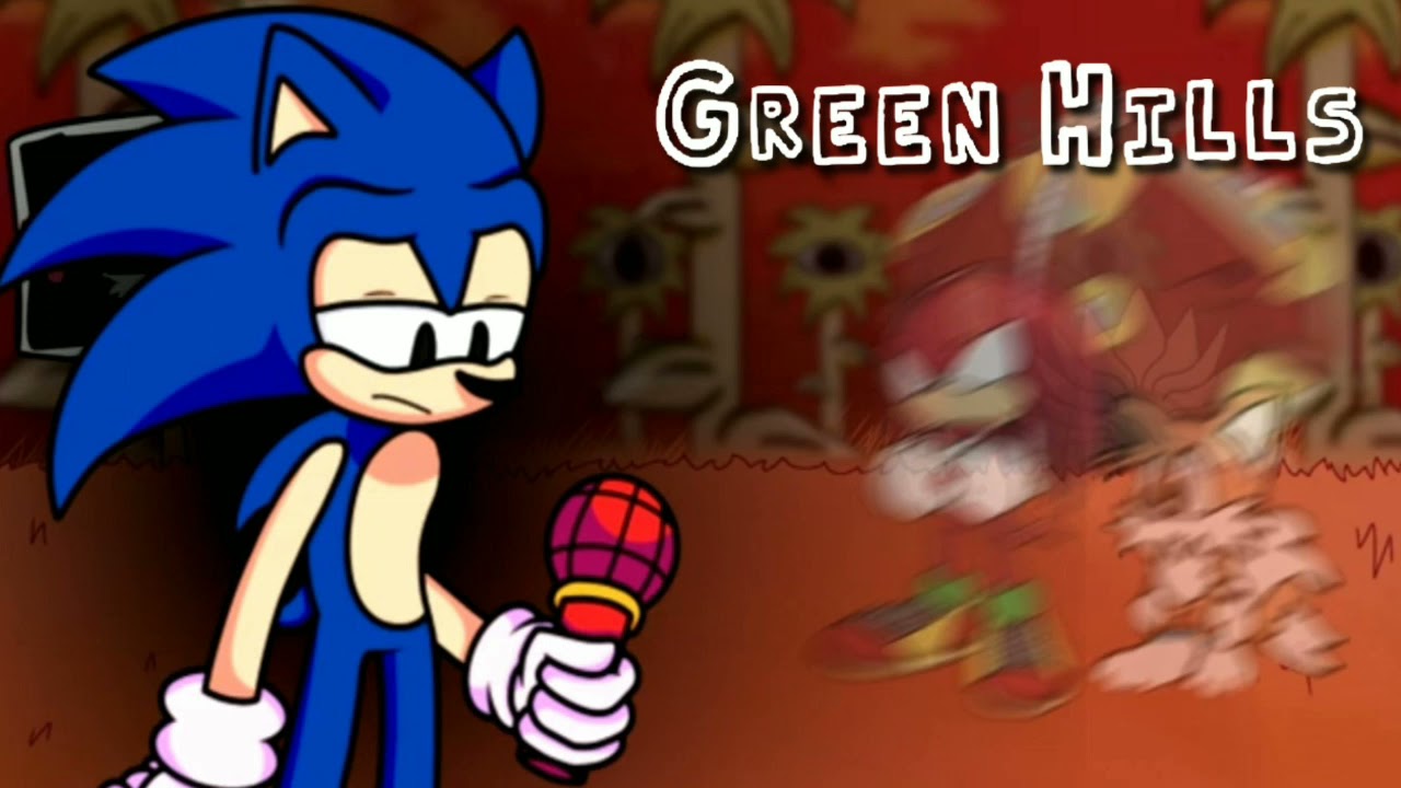 FNF VS DEPRESSED SONIC (Day 3 music) - Green Hills (ORIGINAL) - YouTube