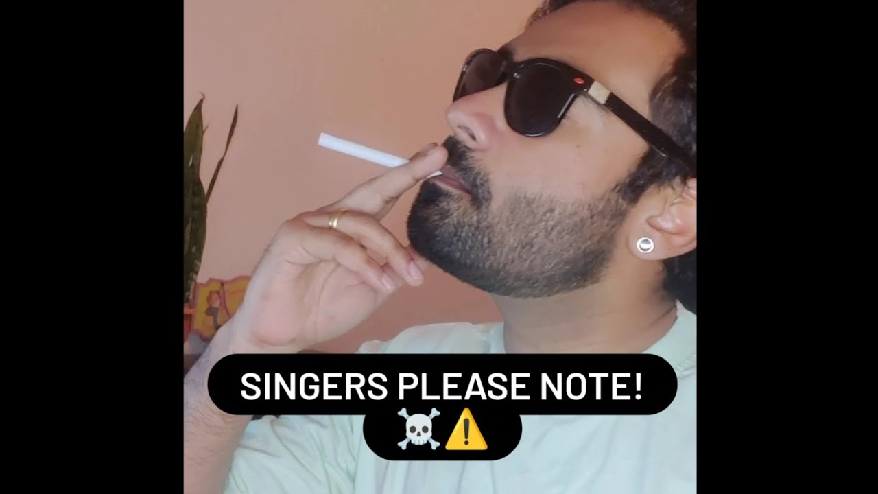 Smoking effects on VOICE - YouTube