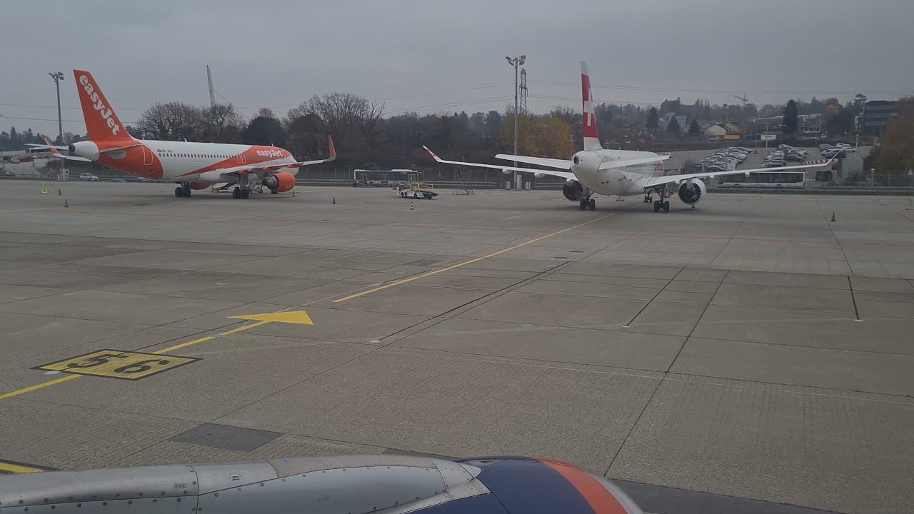 Landing to Cointrin, Geneva International Airport (GVA/LSGG) - YouTube