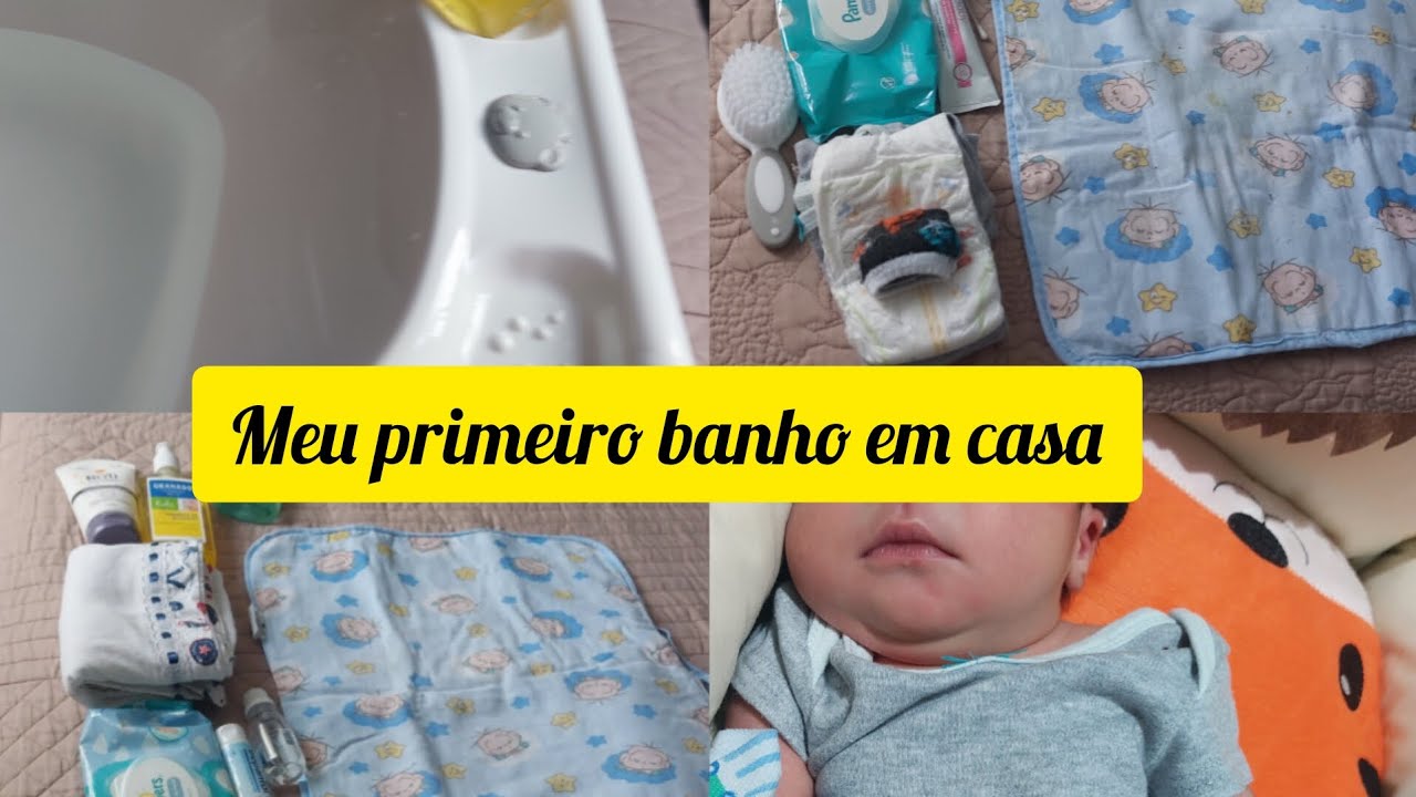 meu primeiro banho 🥹 - YouTube
