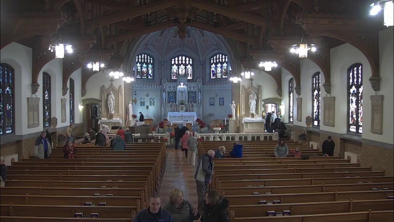 St Joseph's mass 1/21/24 at St. Joseph's Church Fort Edward, NY Live Stream - YouTube