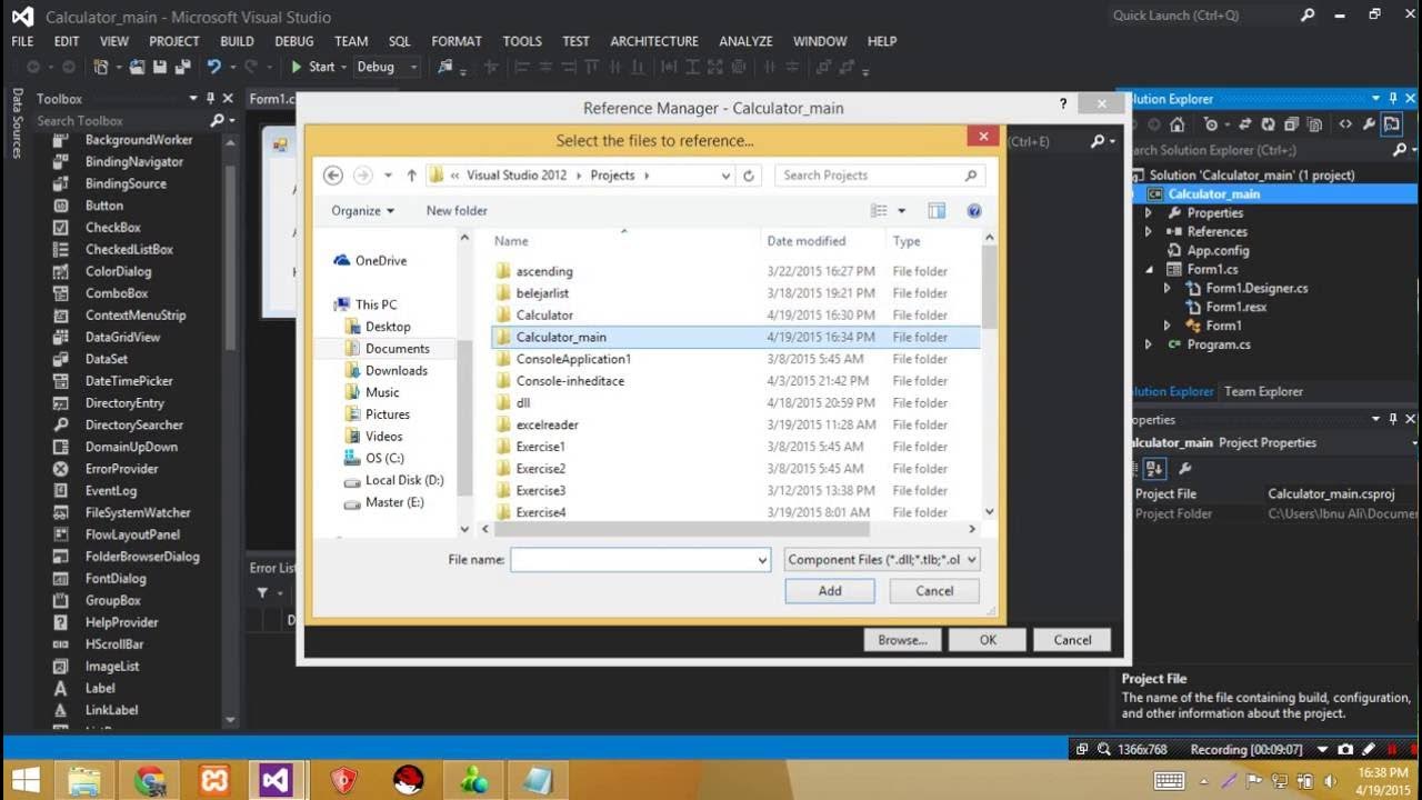 Membuat Class Library (DLL) c# - YouTube
