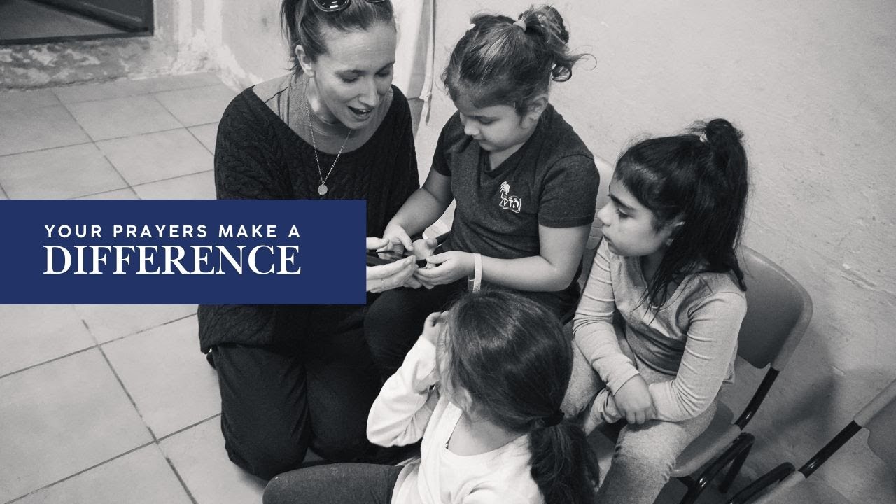 YOUR prayers make a difference in the lives of Israel's children - YouTube
