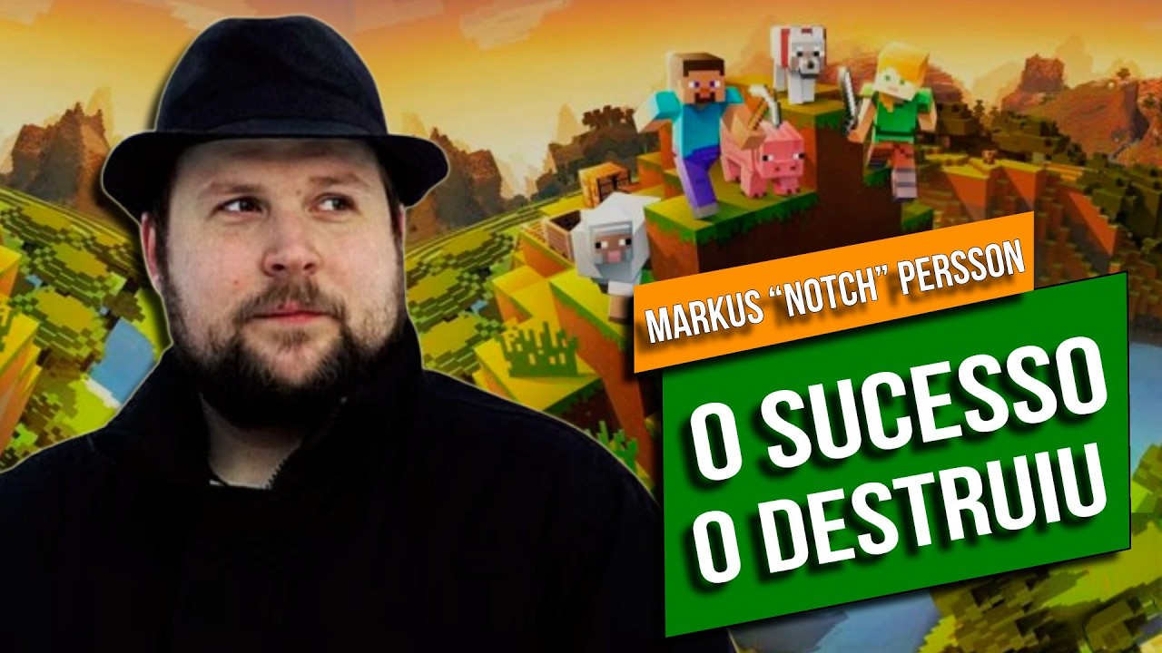 Markus “Notch” Persson e Minecraft: A Vida, o Sucesso e o Isolamento ...