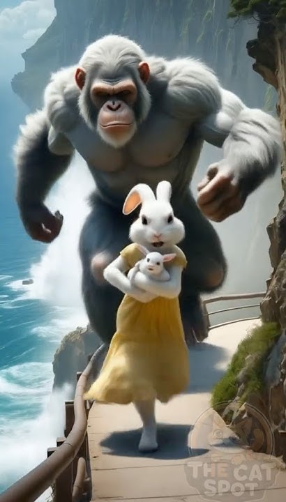 Heartbreaking Chase: A Mother Rabbit’s Sacrifice and the Cat’s Unlikely Rescue #catlover #cat ...