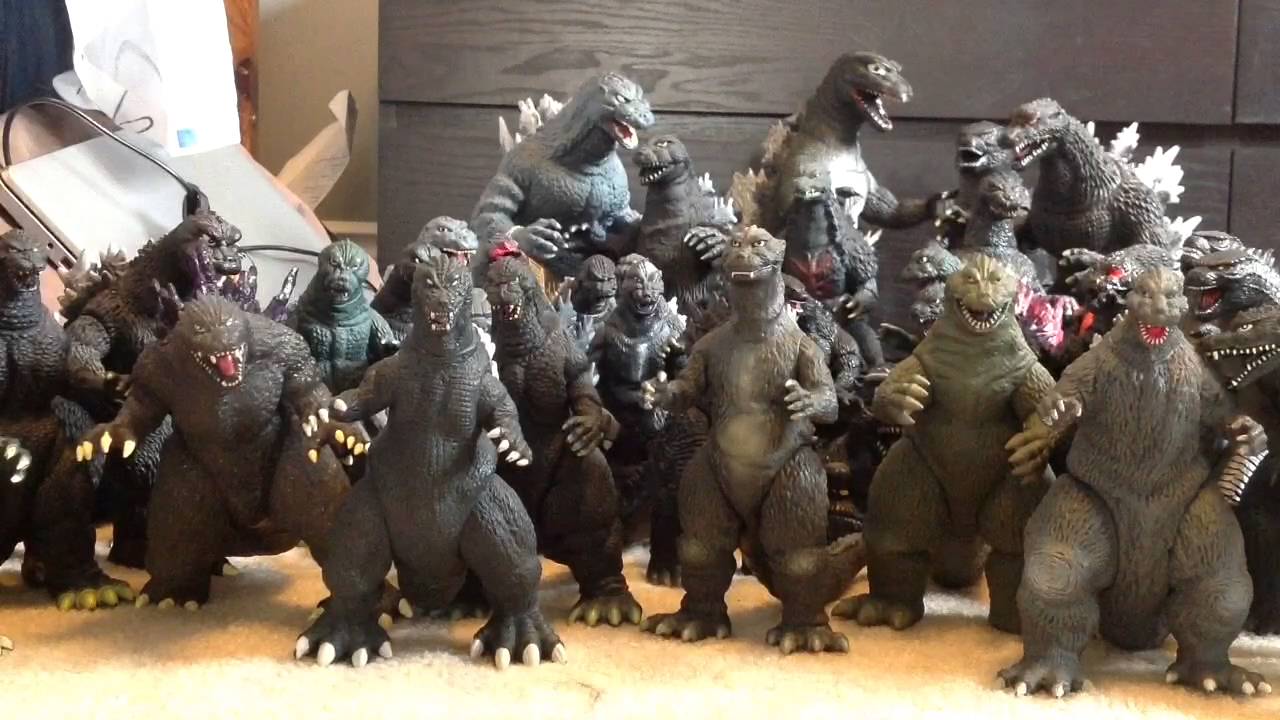 My Godzilla collection - YouTube