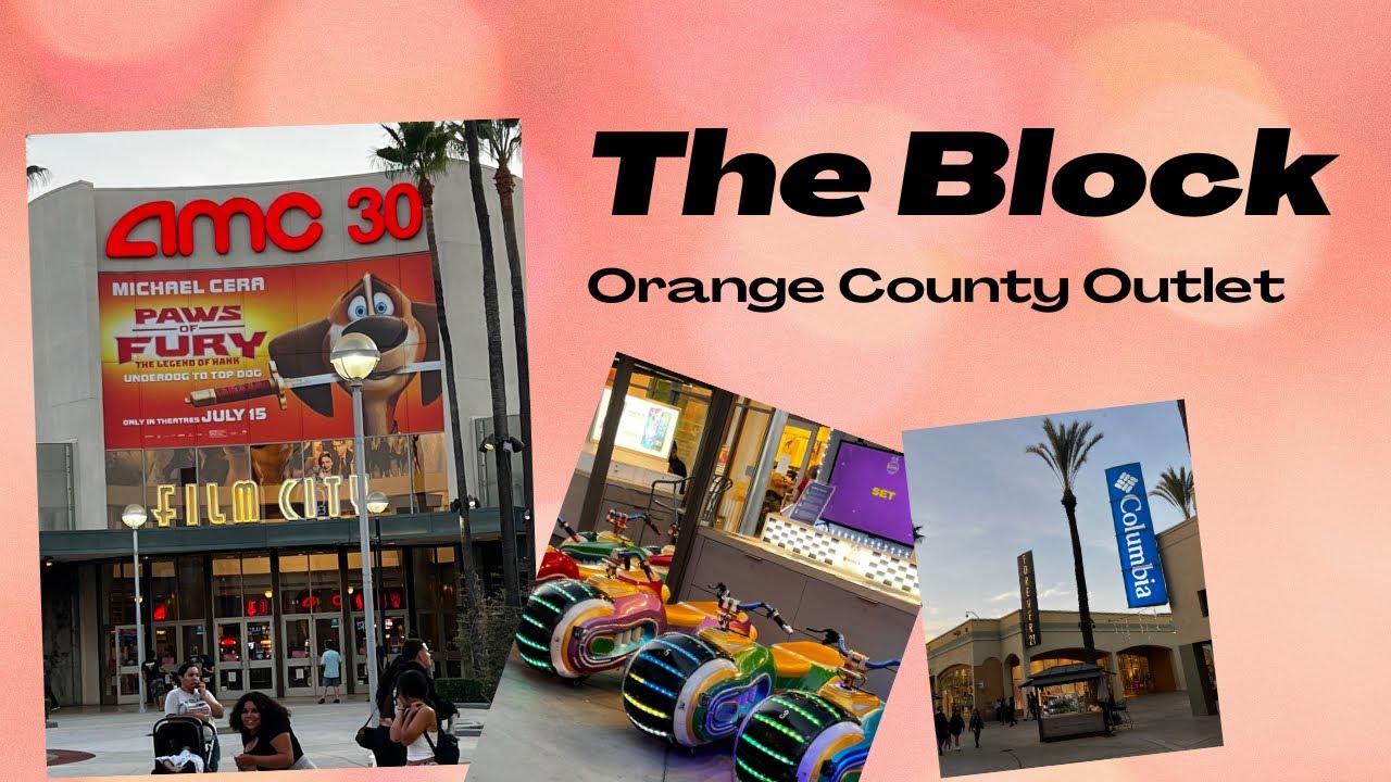 Dạo Chơi Cuối Tuần Tại The Block/Orange County Outlet - Đời sống Mỹ ...