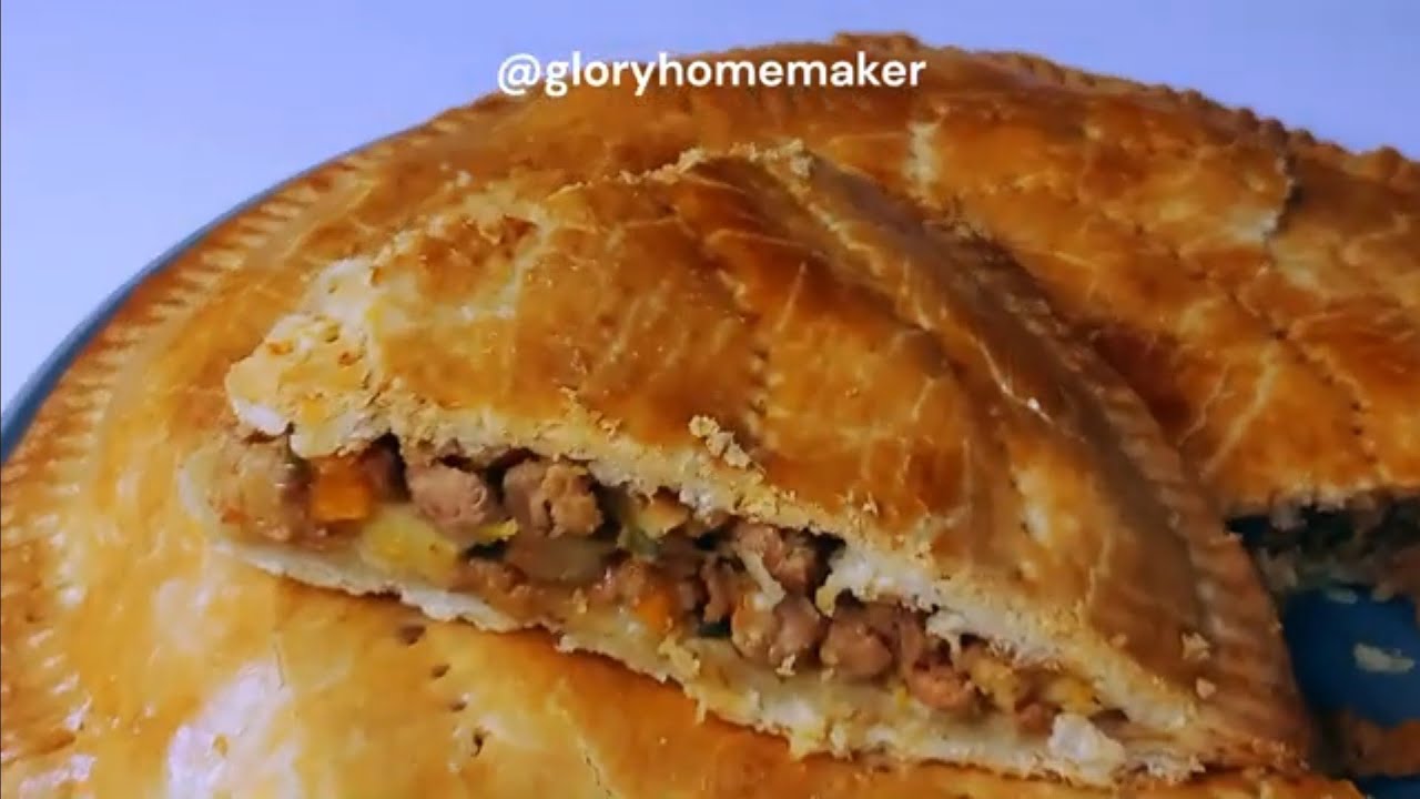 Family Size Extra Large Meat Pie Great For Celebrations | Glory ...