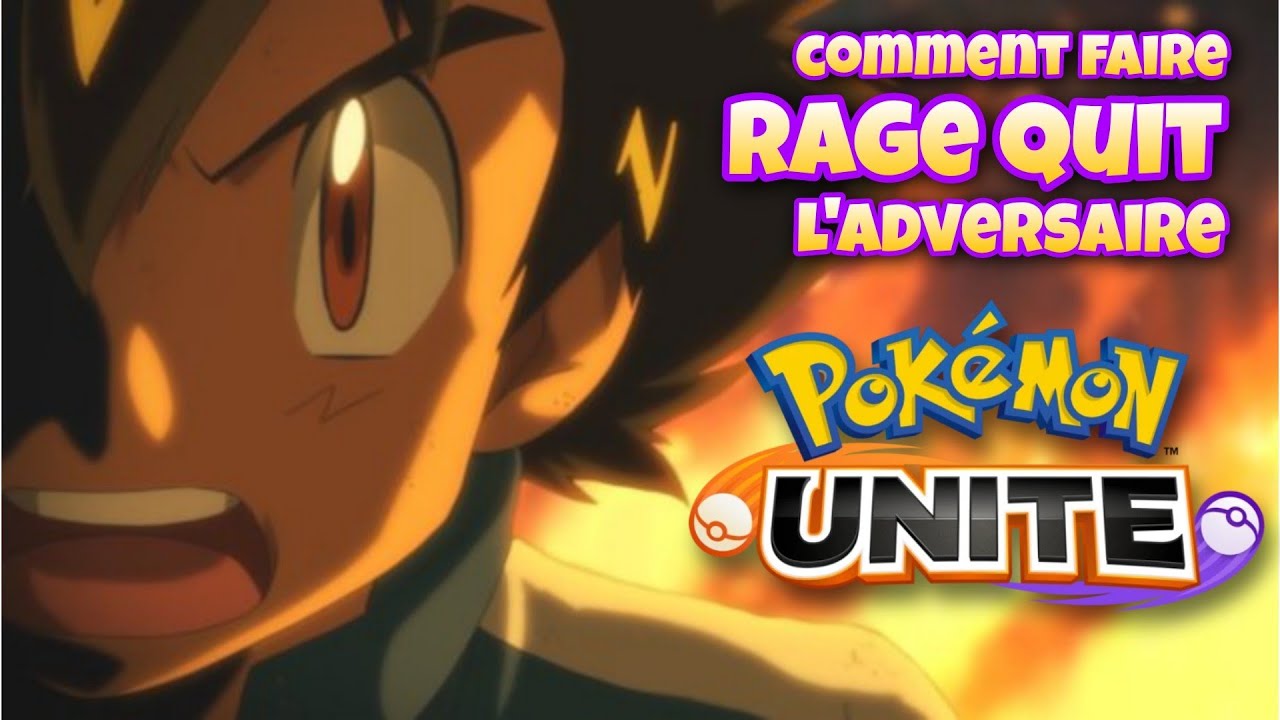 COMMENT FAIRE RAGE QUIT à 5 minutes sur POKÉMON UNITE ! 😅🤣😭 - YouTube