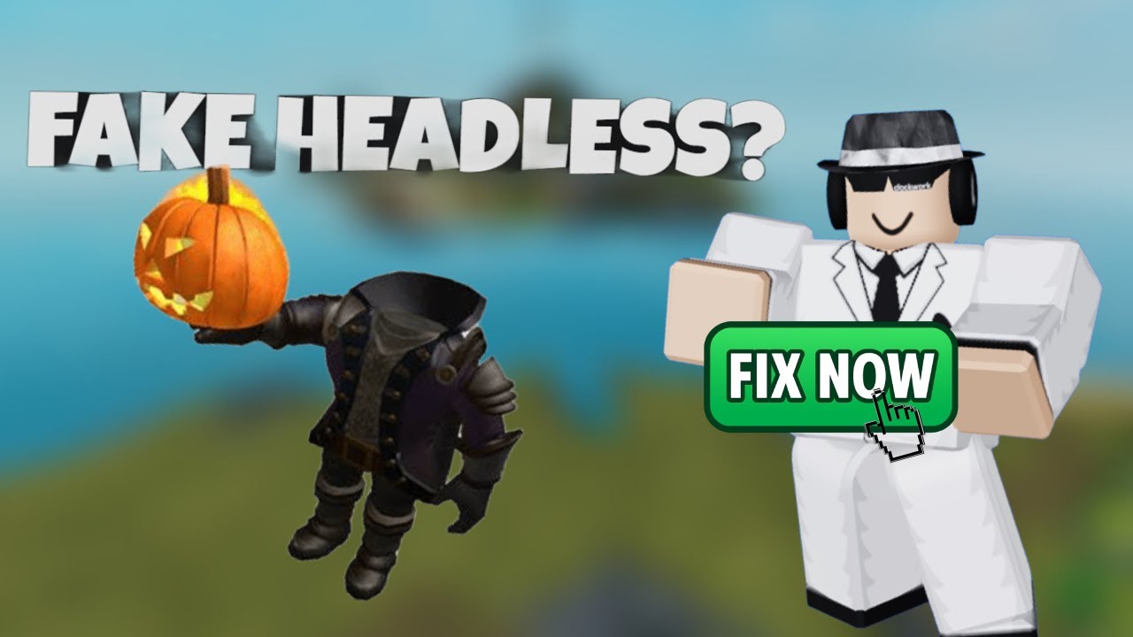 Working Fake Headless Trick in 2025! (No Robux Needed) - YouTube
