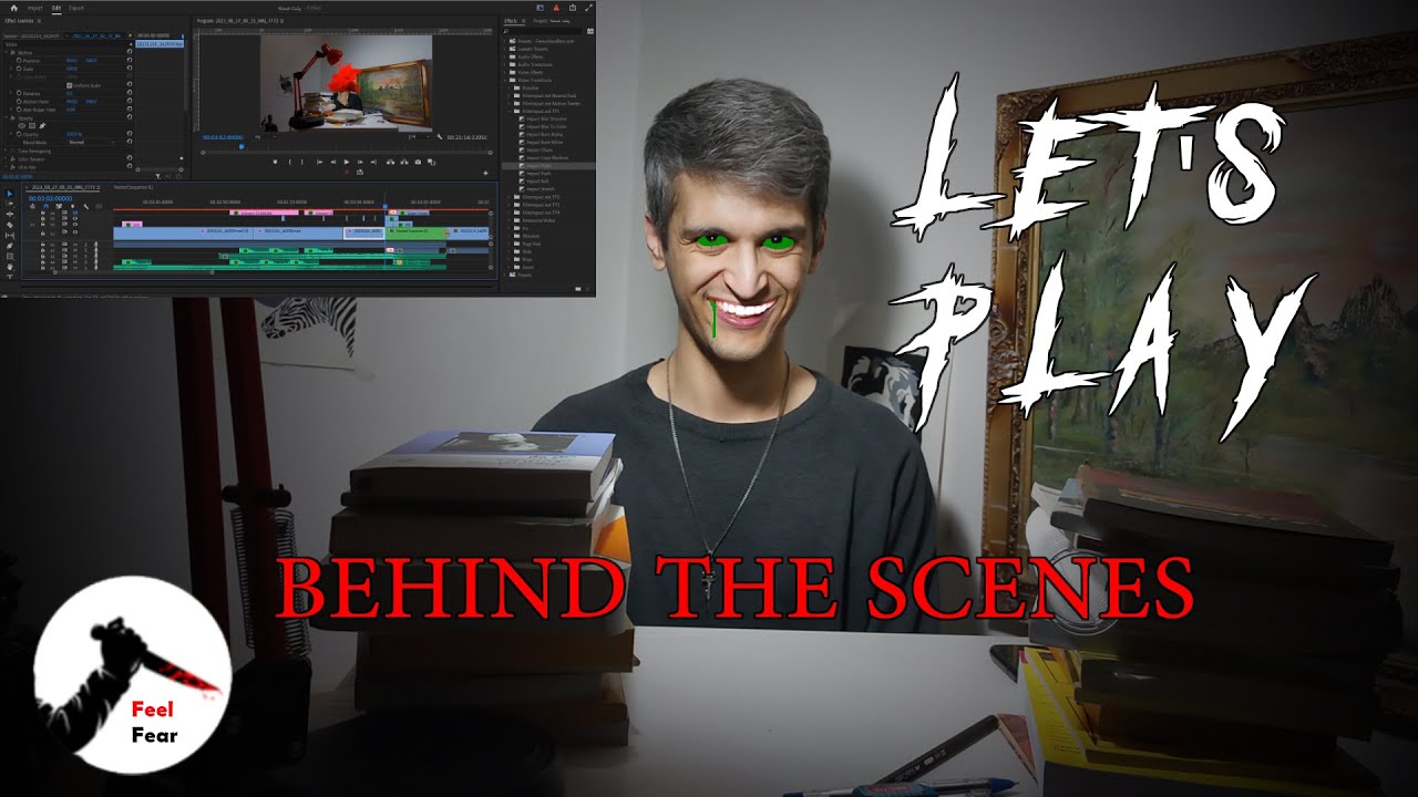 Let's Play | Short Horror Film | Behind The Scenes - YouTube