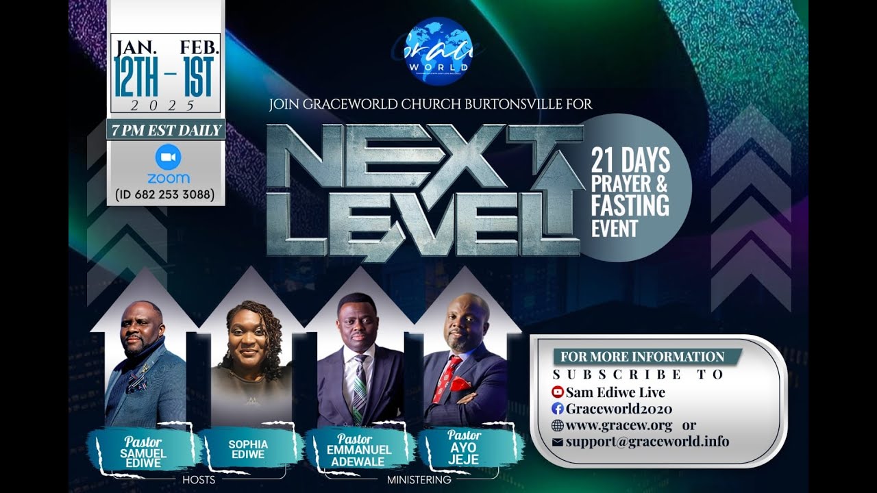 Day 17 'Next Level' Prayer and Fasting with Pastor Sam Ediwe - YouTube