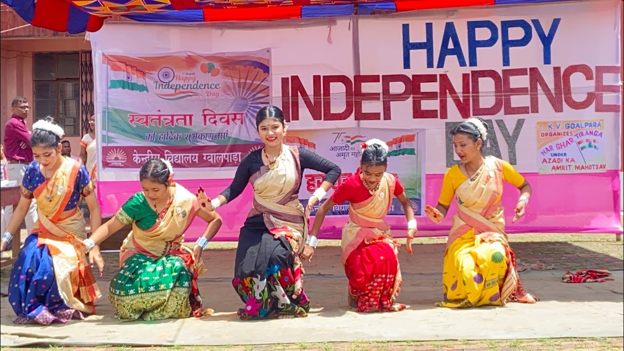 Group Dance by Niharika and Team KV GOALPARA - YouTube