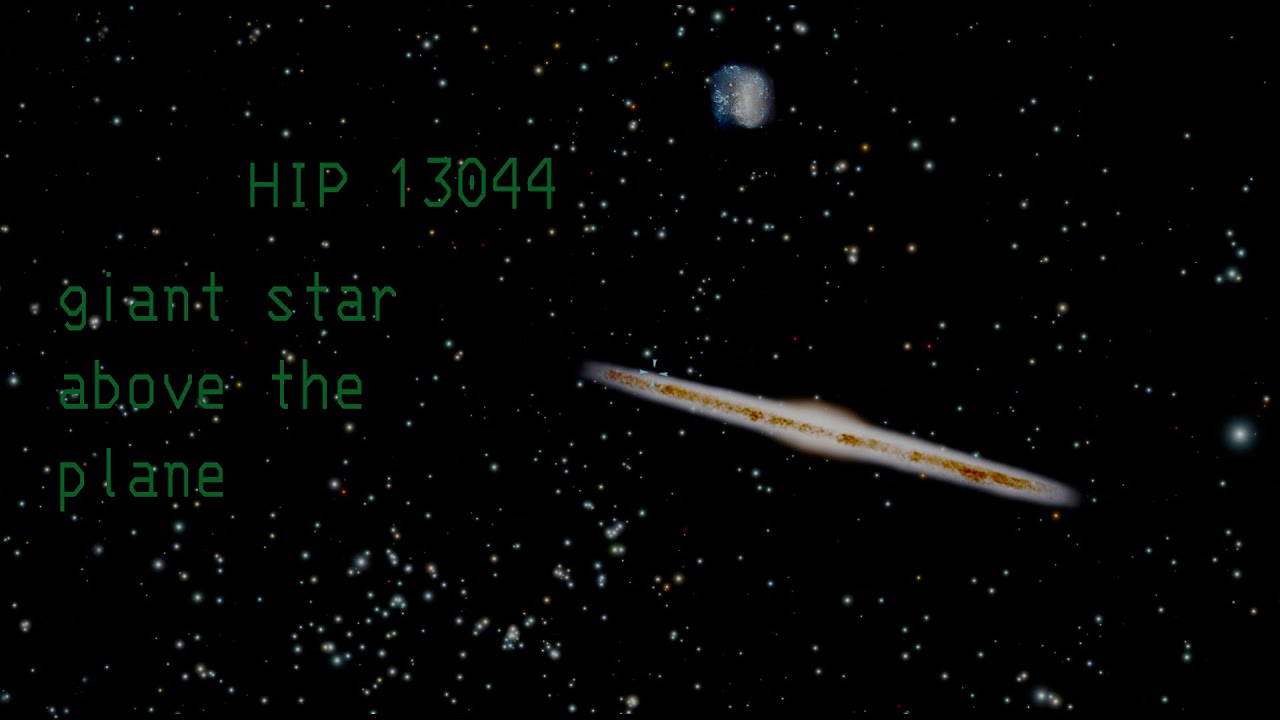 Engulfed planet HIP 13044b | Old Giant F-G star | Space Engine | Low ...