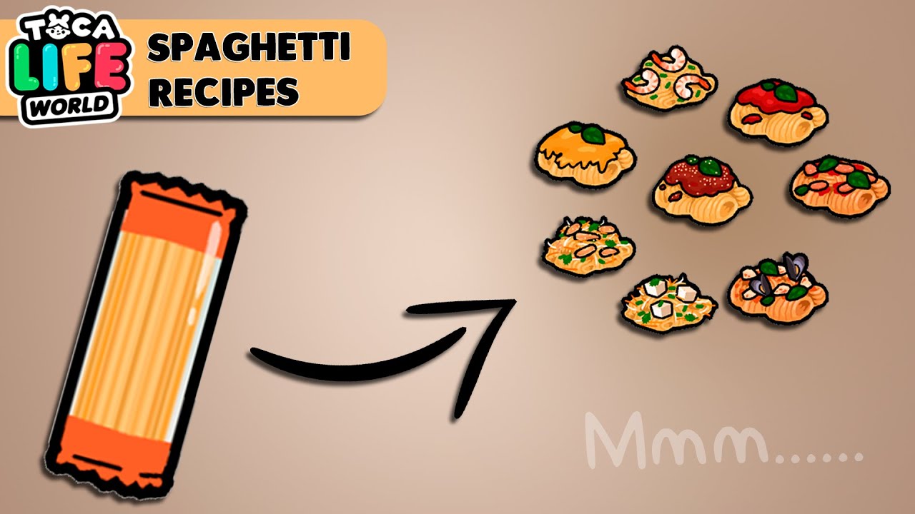 😋 ALL SPAGHETTI RECIPES in TOCA BOCA 😋 YUMMY PASTA | TOCA LIFE WORLD ...