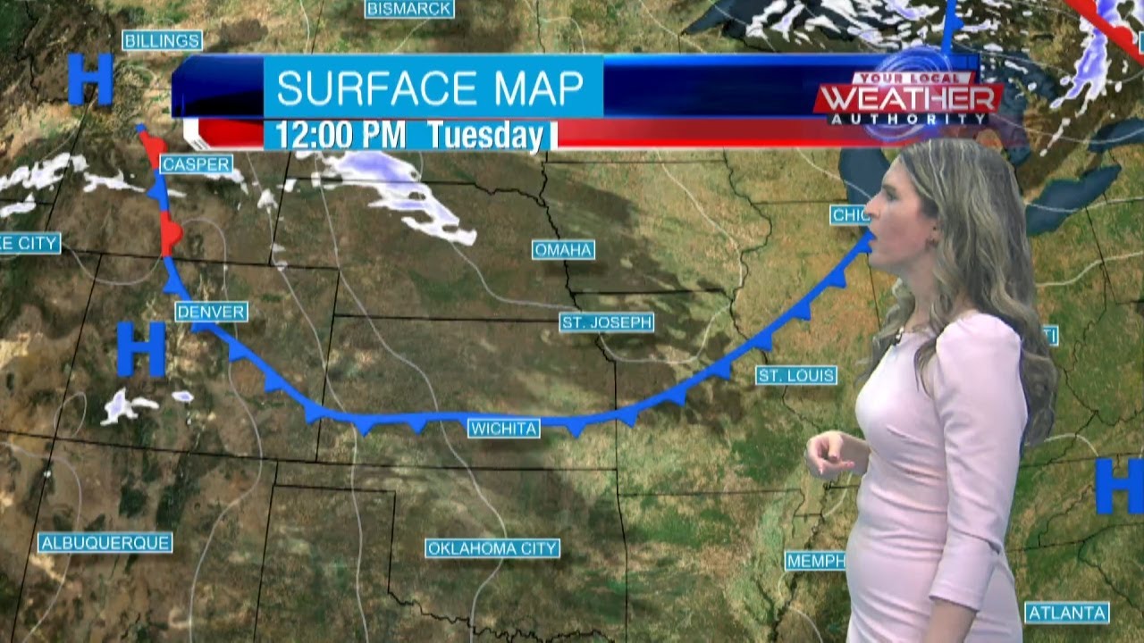 KQ2 Forecast: Dry Weather Pattern Continues This Week - YouTube