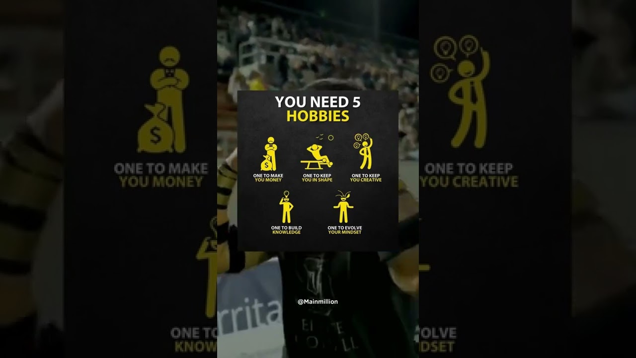 🏆🔑💎YOU NEED 5 HOBBIES🧠👑💸 - YouTube
