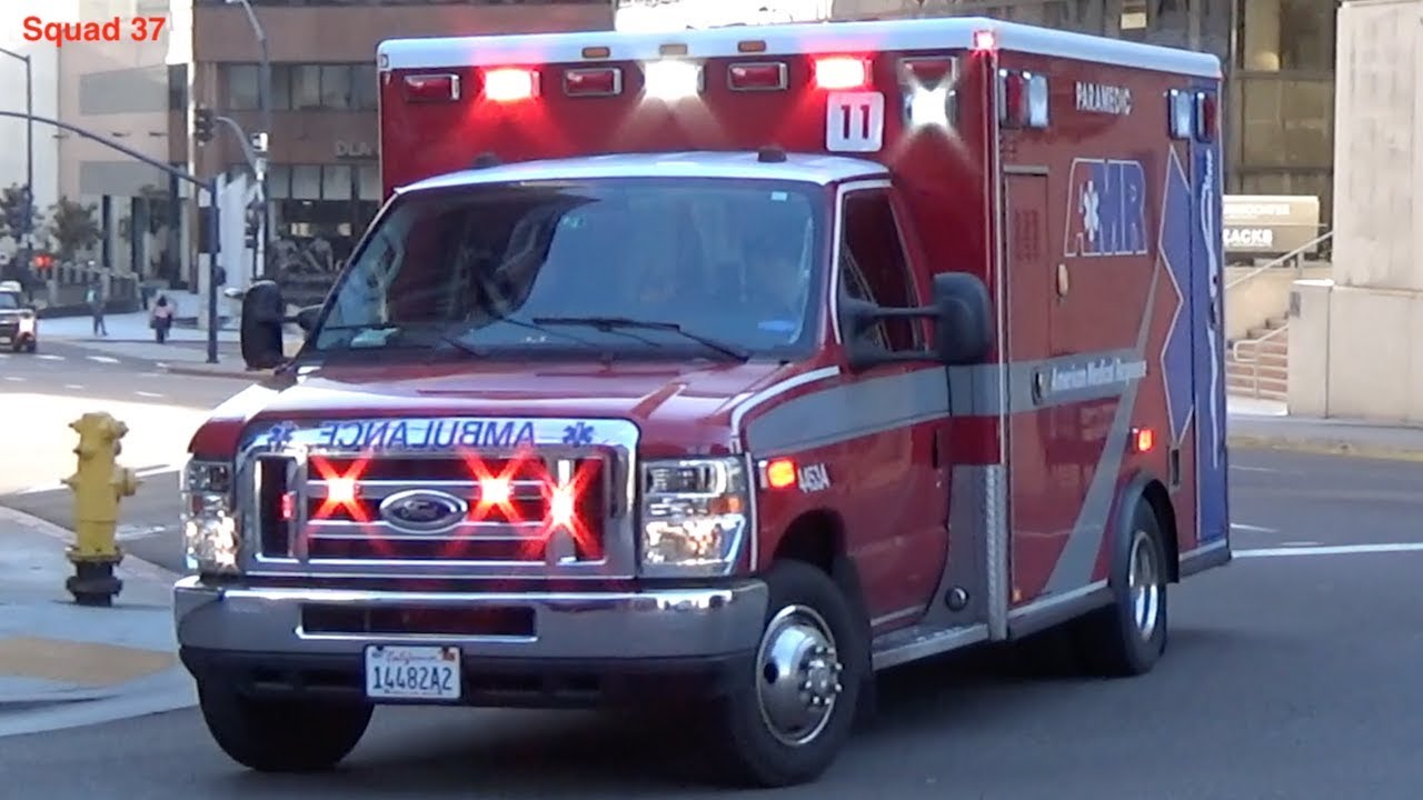 AMR & San Diego Fire Responding (Compilation 8) - YouTube