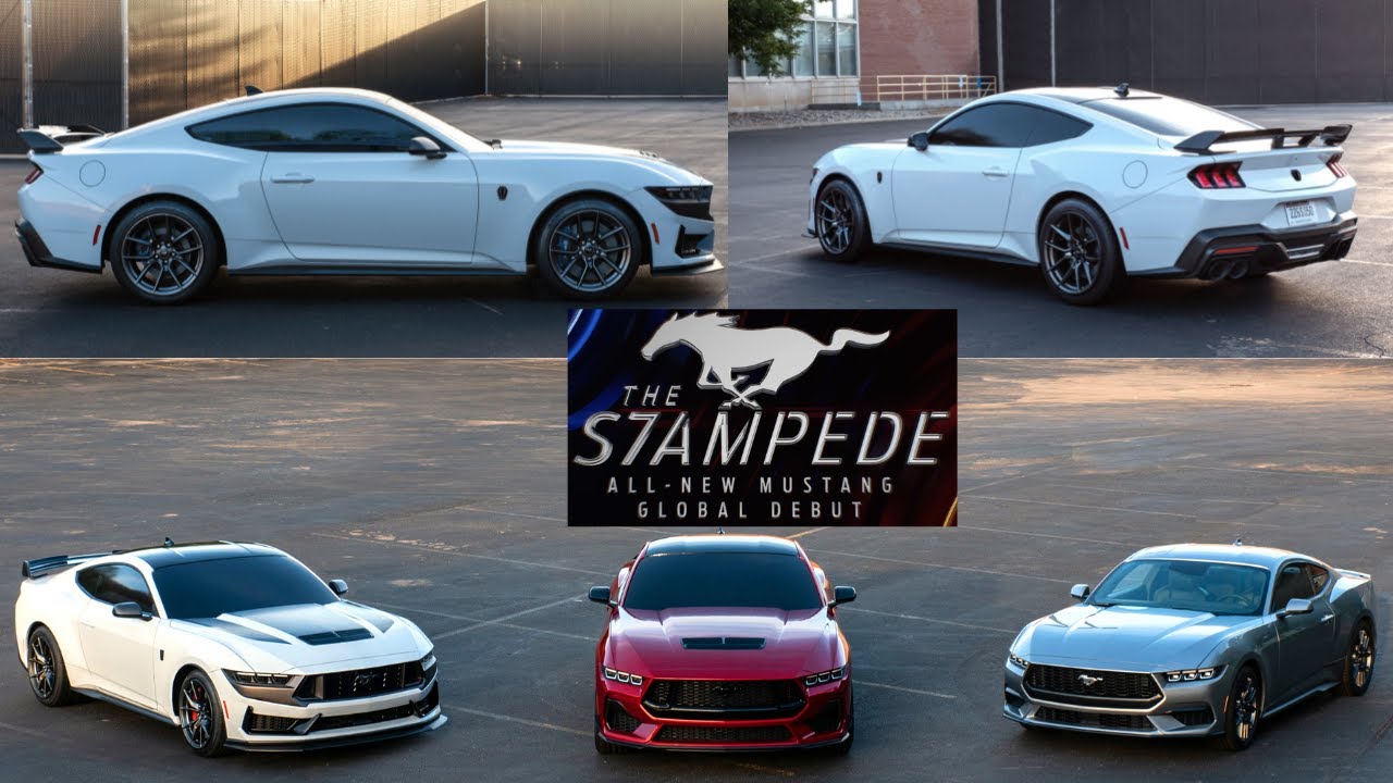All New Ford Mustang Debut videos | The Stampede - YouTube