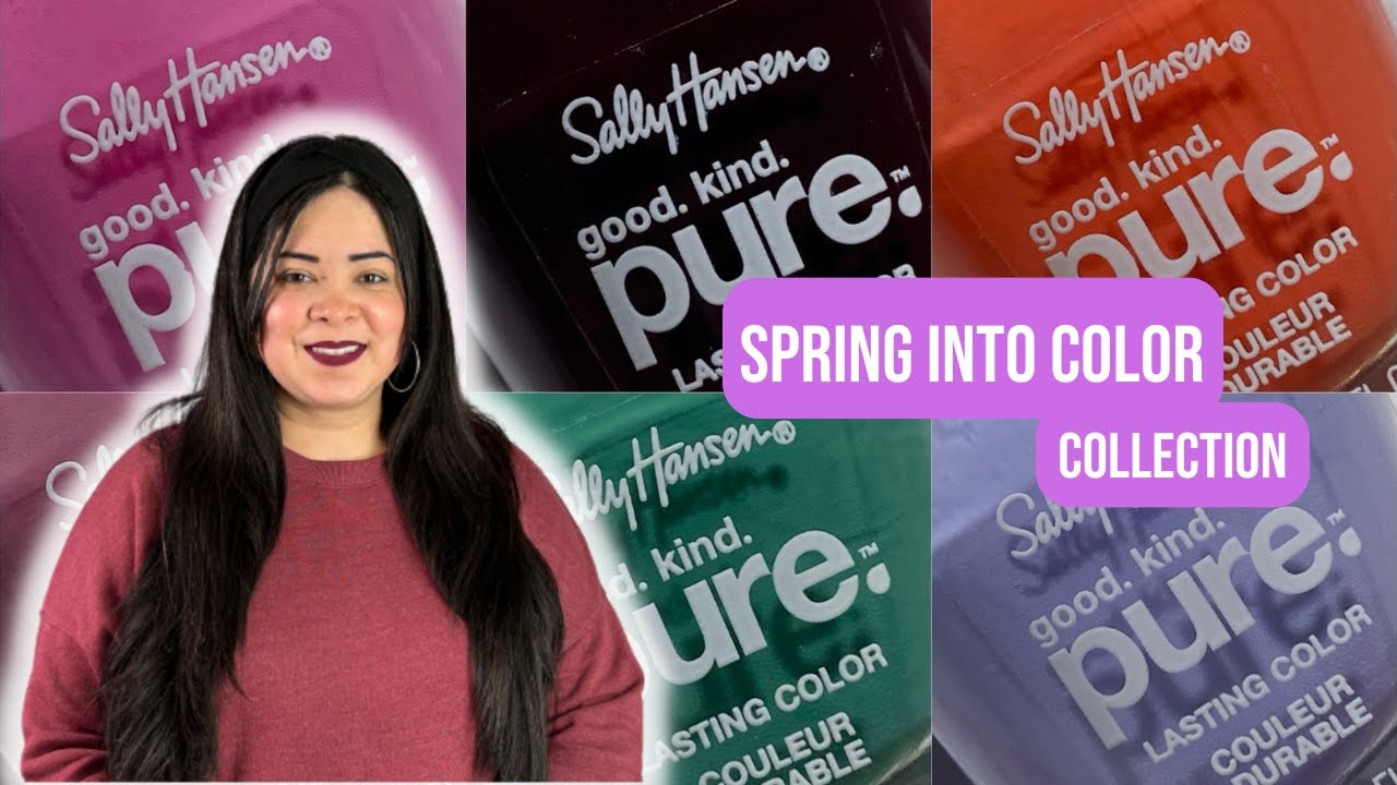 Sally Hansen Good. Kind. Pure. Spring into Color Collection - Janixa ...