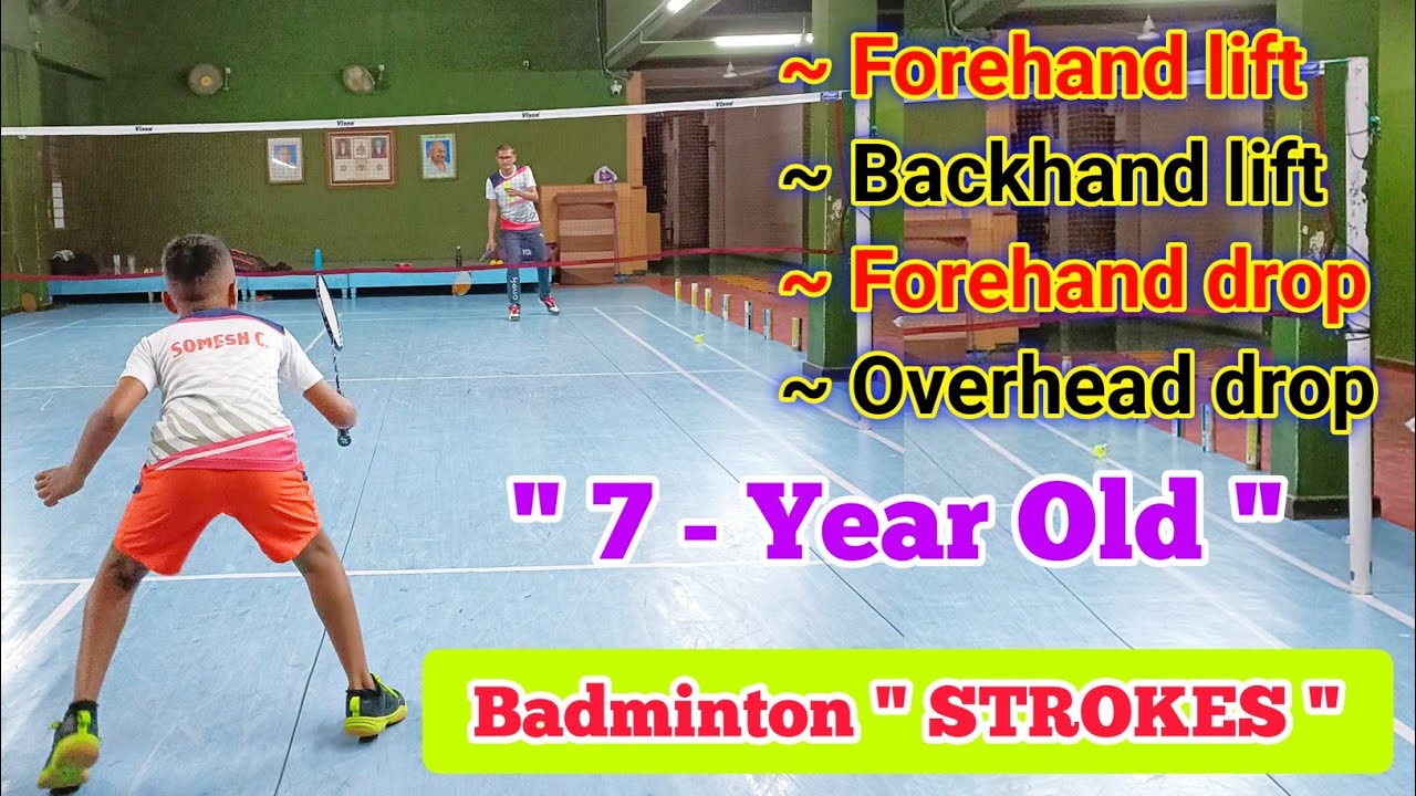 Badminton " STROKES " 🔴 Beginners Badminton Coaching 🔴 Badminton Shots ...