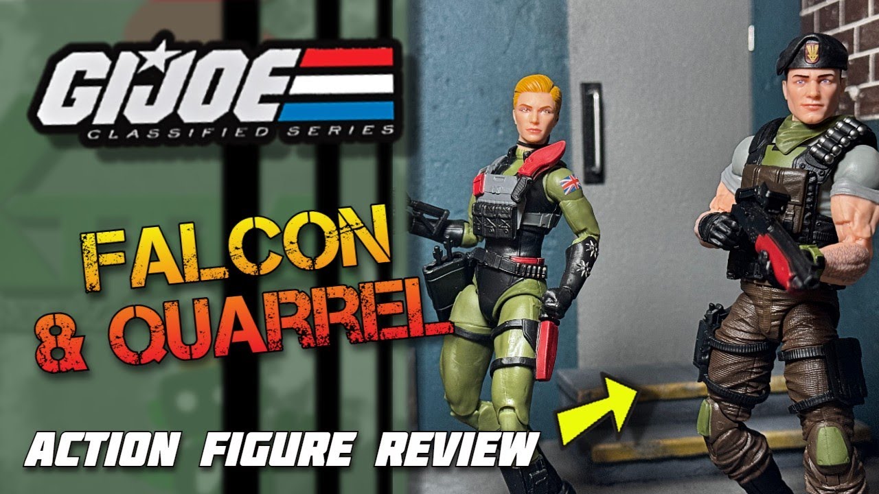 GI Joe Classified ! Falcon & Quarrel (Night Force) | Action Figure ...