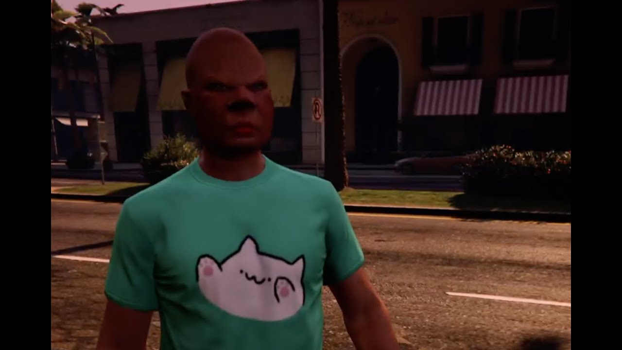 Horrifying encounter with the ugliest character in GTA Online - YouTube