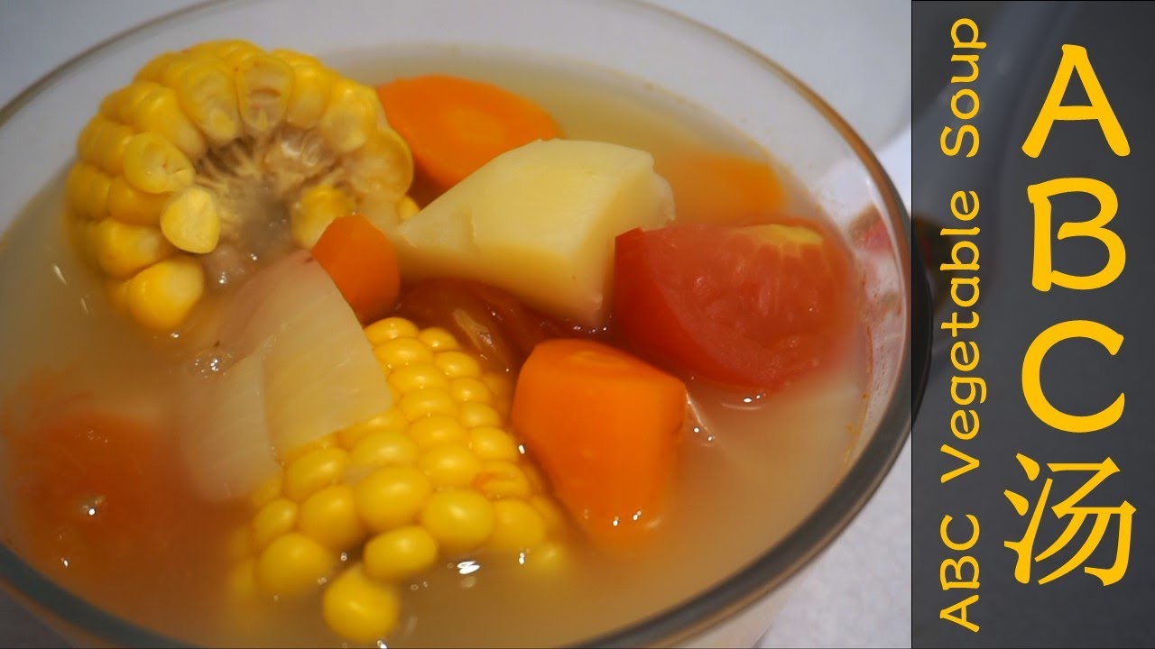 ENG SUB ABC How To Make ABC Vegetable Soup Easy eng-sub-abc-how-to-make-abc-vegetable-soup-easy