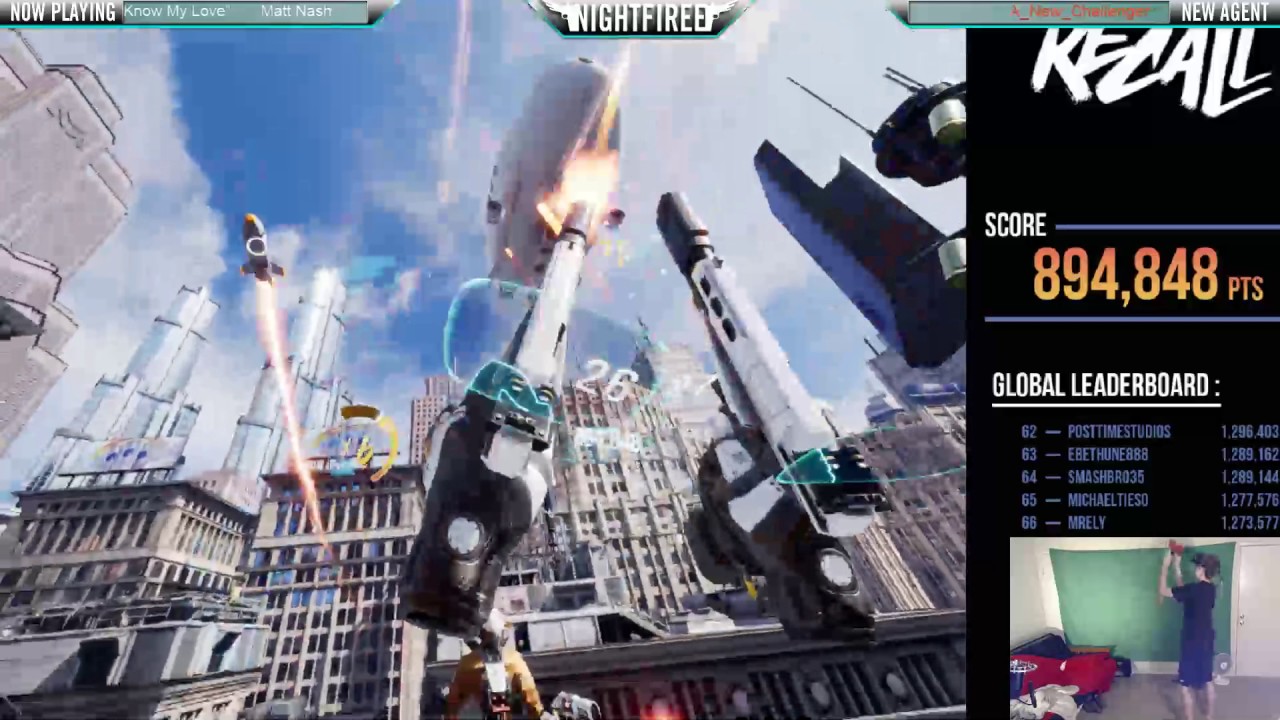 Robo Recall w/ HTC Vive Insane Defense Mission - YouTube