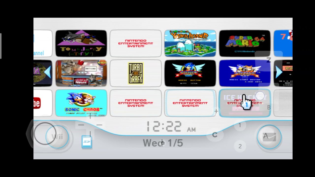My Wii Menu - YouTube