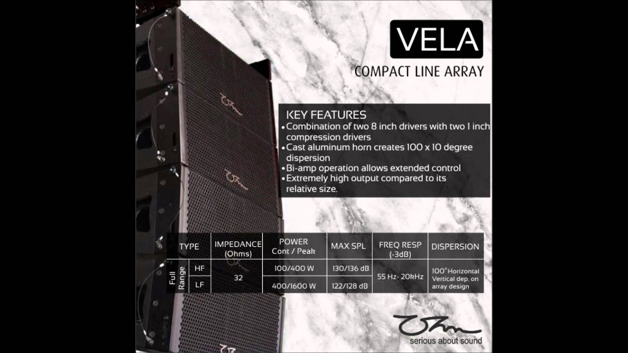 Compact Line Array System - YouTube
