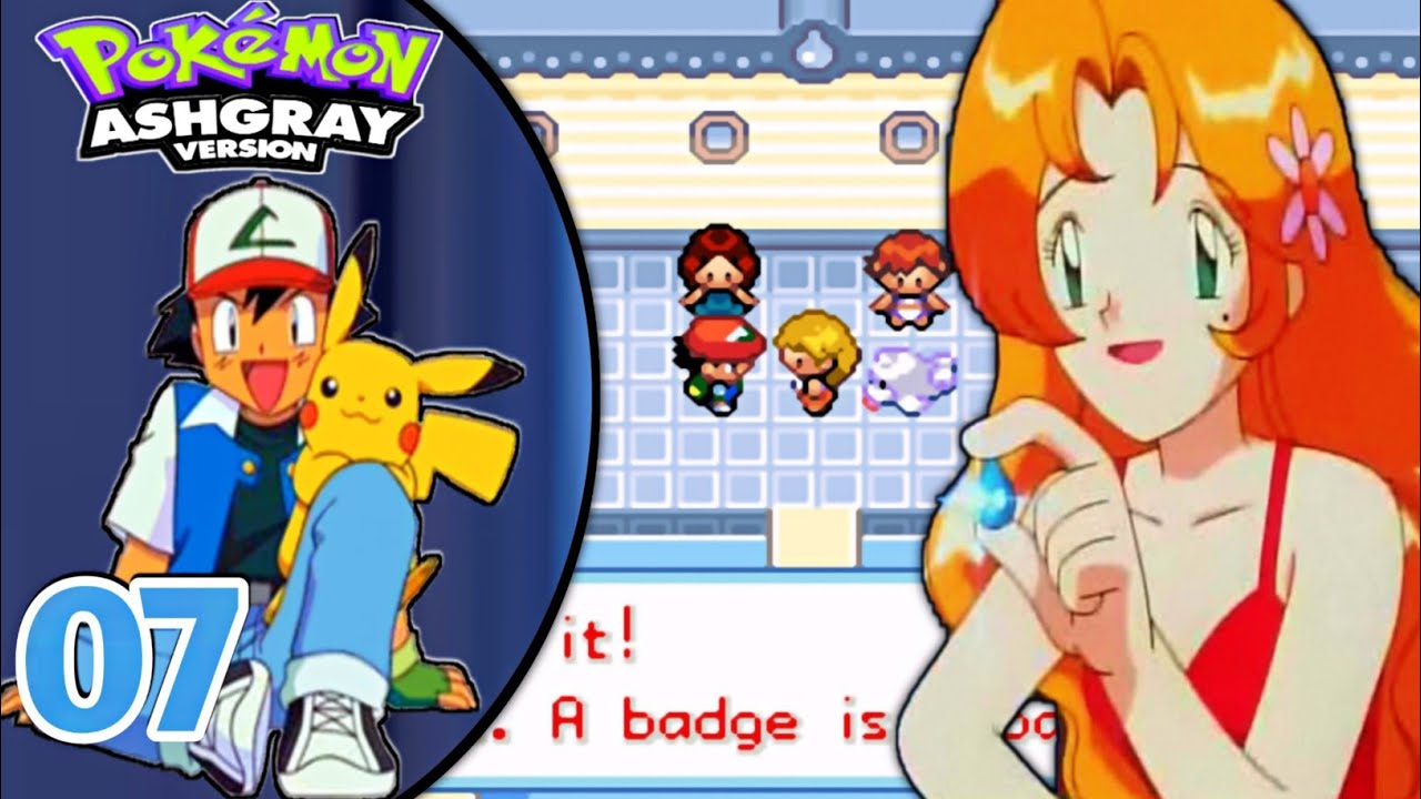 Pokémon Ash Gray (GBA)-Episode 07- The Water Flowers of Cerulean city ...