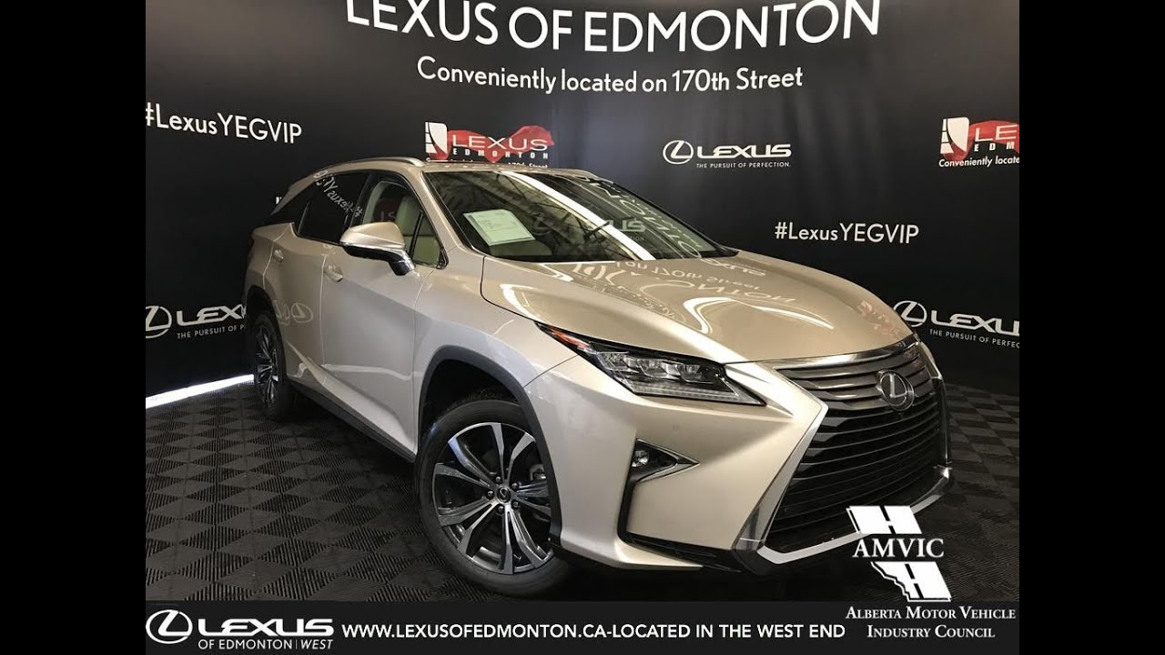 Tan 2019 Lexus RX 350L Luxury Package 6 Passenger Review - YouTube