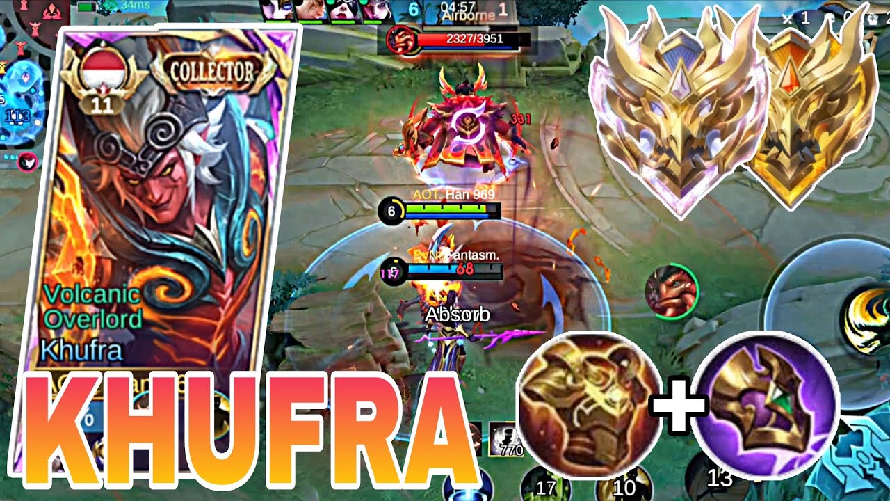 GAMEPLAY KHUFRA ROAMER DIRANK MITIK GLORY-IMORTAL 🔥NO CUT🔥 - YouTube
