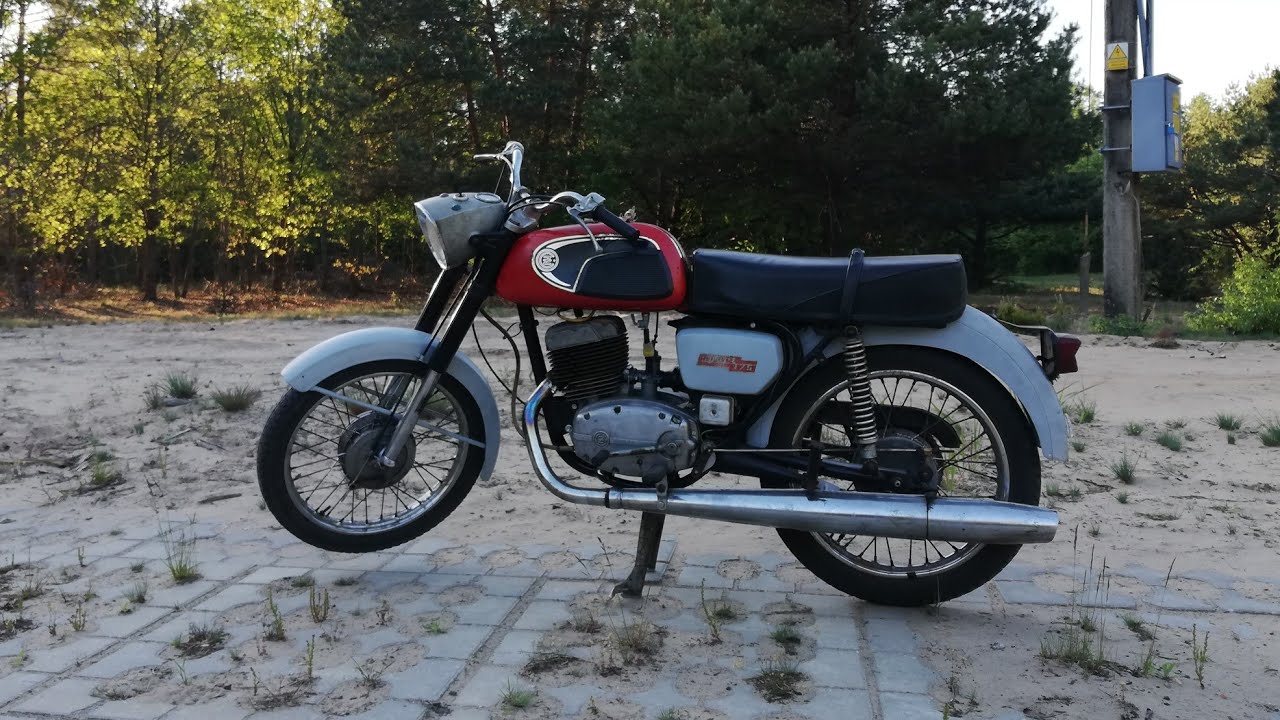 CZ 477 175, odpalenie cezety - YouTube