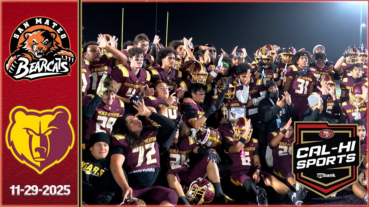 CCS Div. 3: San Mateo vs Menlo-Atherton Football | HIGHLIGHTS (11/29/25 ...