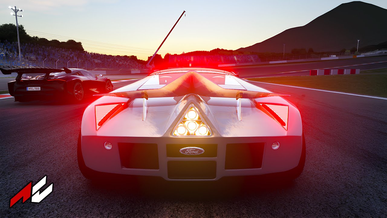 Ford GT90 at Fuji Speedway Sunset | Assetto Corsa Mods Cinematic 4K ...