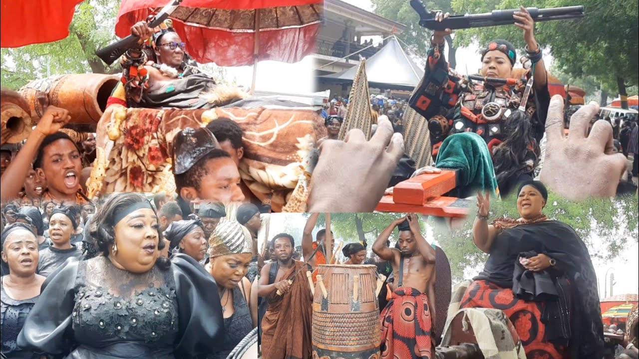 EJISU HEMAA (The Second YAA ASANTEWAA) Clash ASANTE Mampong Hemaa ...