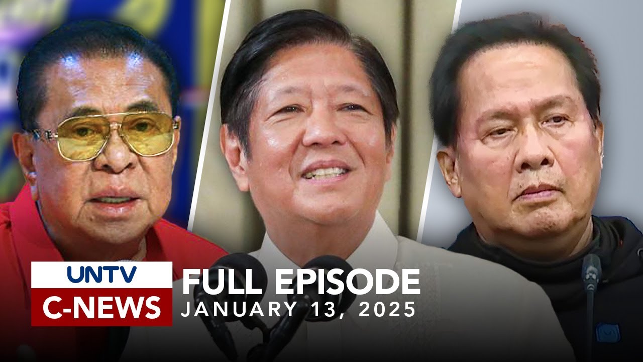 UNTV: C-NEWS | January 13, 2025 - YouTube