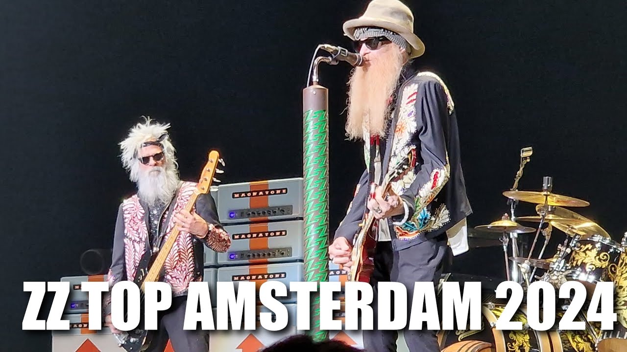 ZZ TOP Amsterdam 2024 The Elevation Tour - YouTube